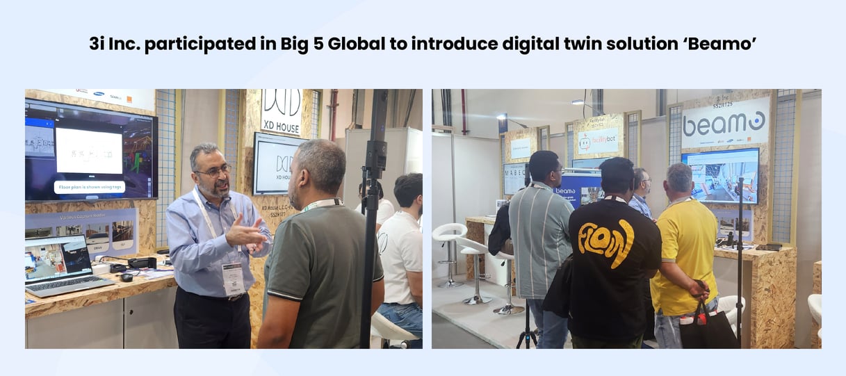 3i Inc. Introduced the Digital Twin Platform Beamo at the Dubai ...