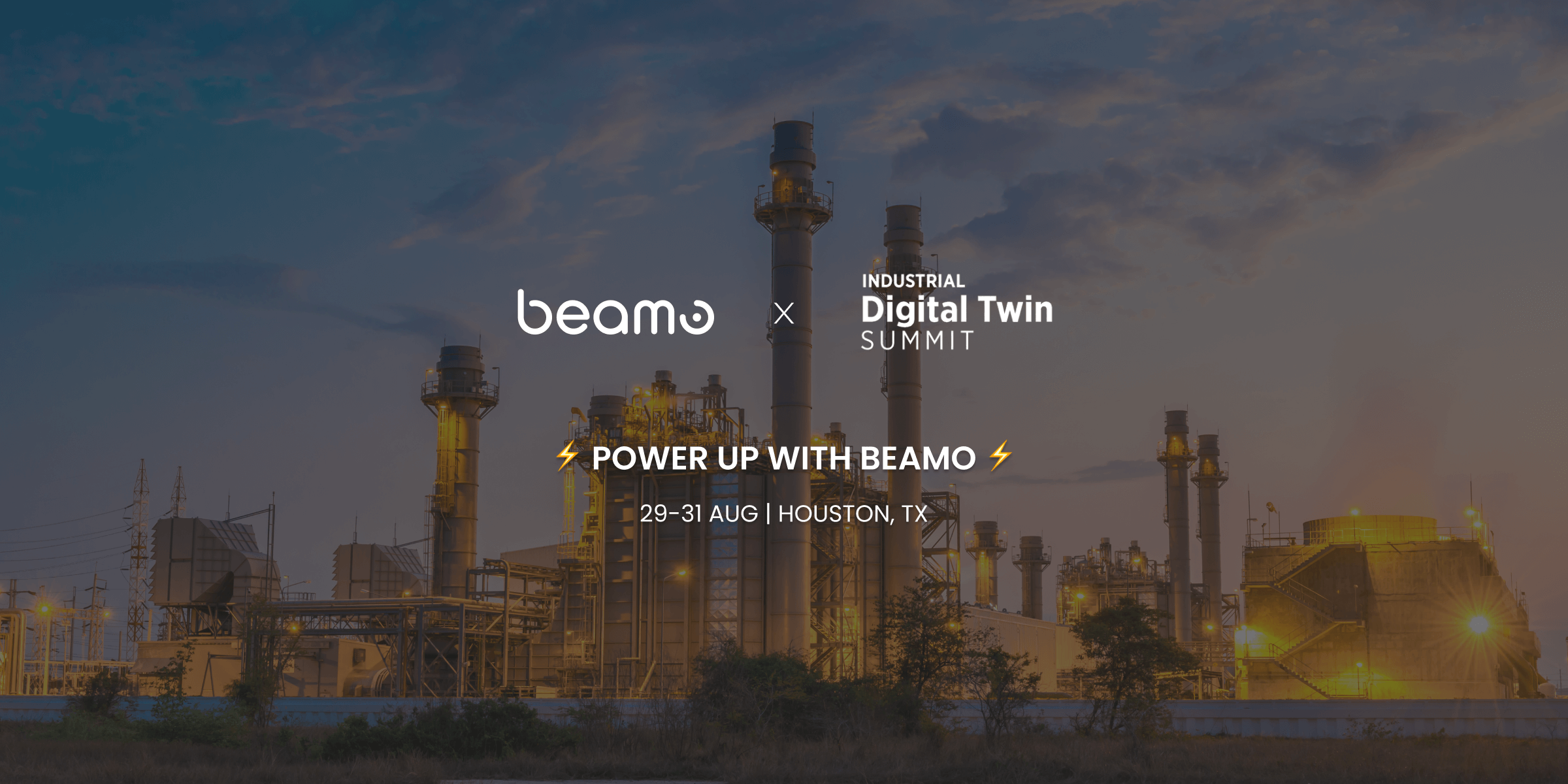 Power up with Beamo at the Industrial Digital Twin Summit