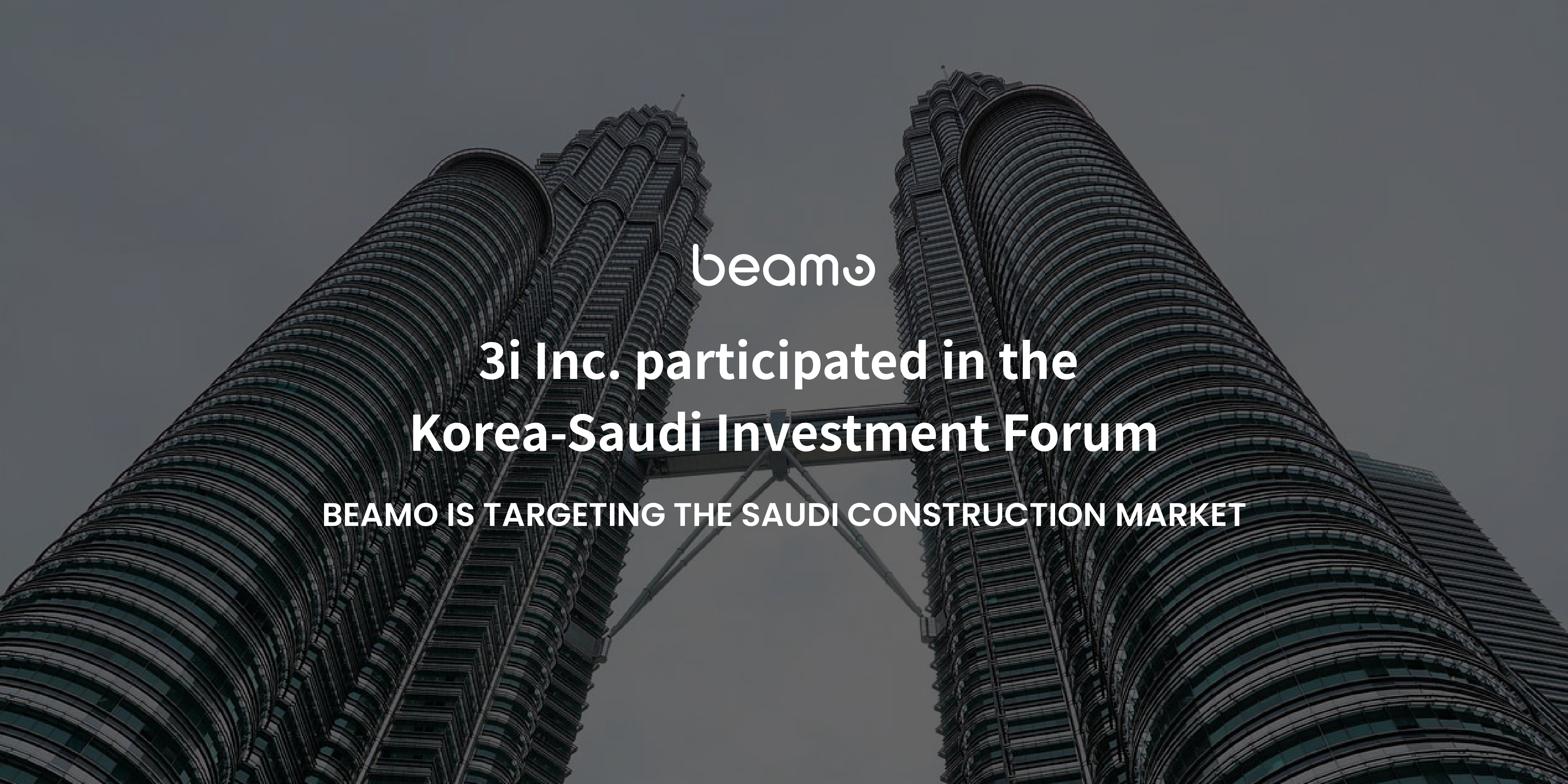 3i Inc. is targeting the Saudi market with its digital twin platform